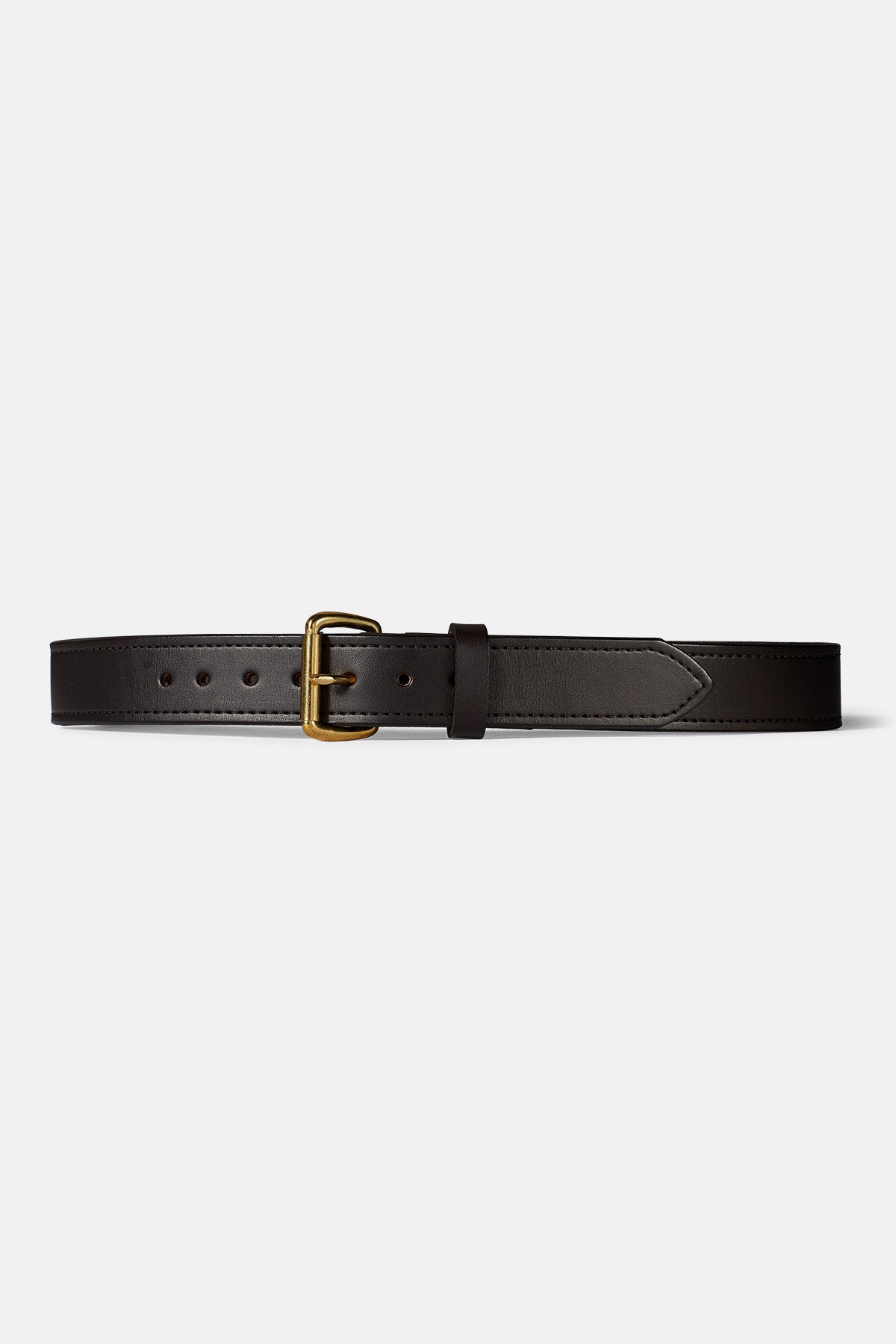 Filson Man 1 1/2" BRIDLE LEATHER DOUBLE BELT Brown leather | Uomo | WP ...
