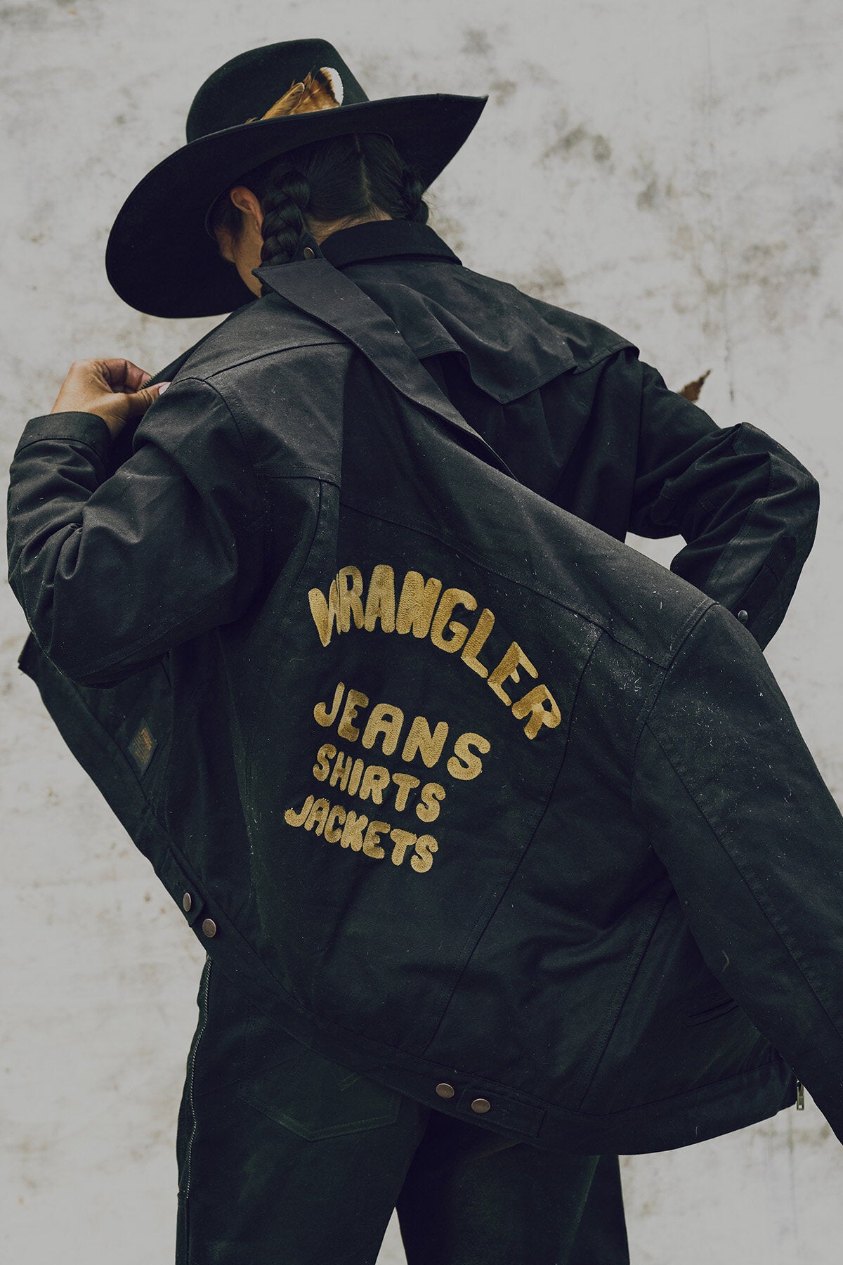 WRANGLER × FILSON ADVENTURE JACKET Black by Filson Man | Men | WP Store