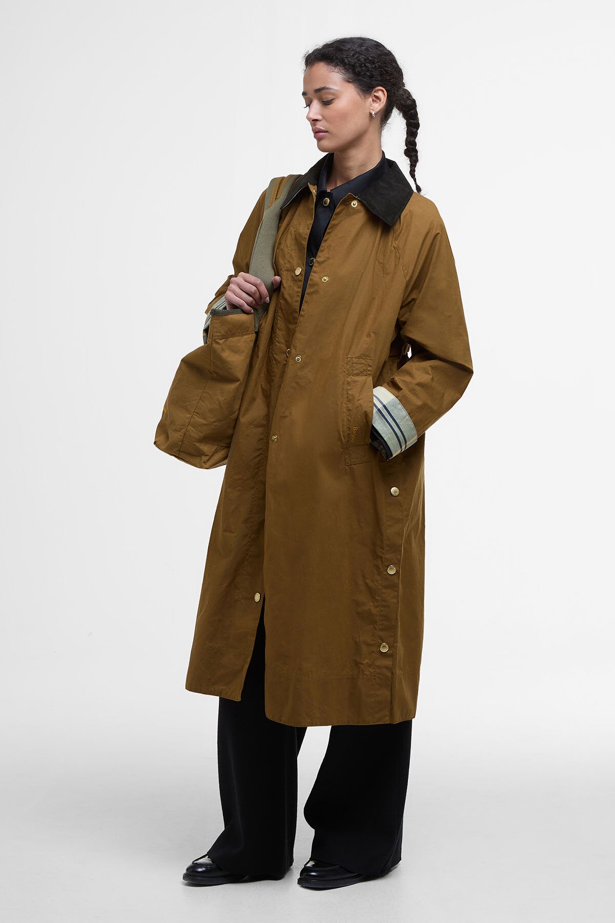 Barbour Lady Giacca antipioggia Ettie Barbour Breen/ancient tartan ...