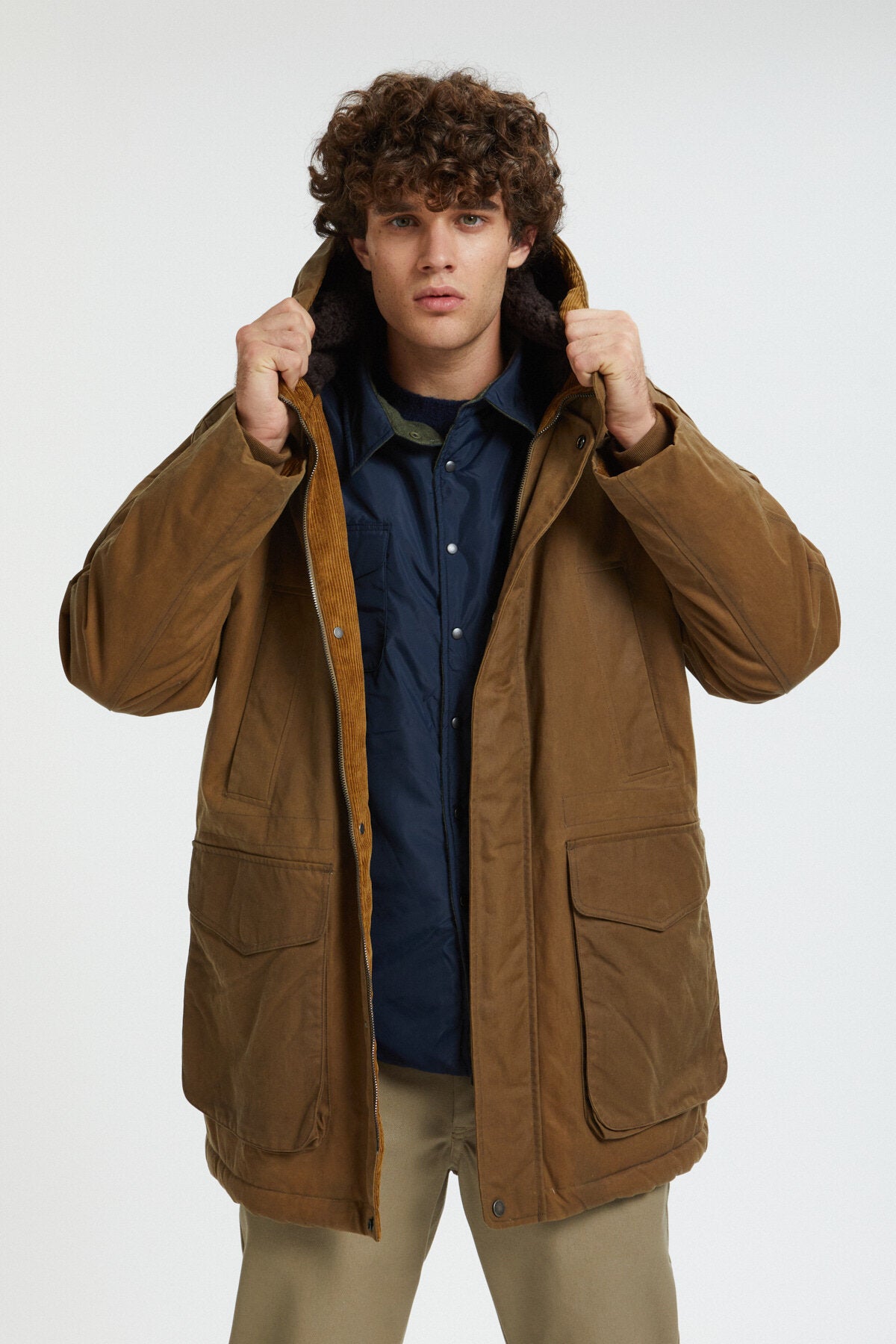 Waxed Shooting Field Parka Tan by Baracuta | Men | WP Store