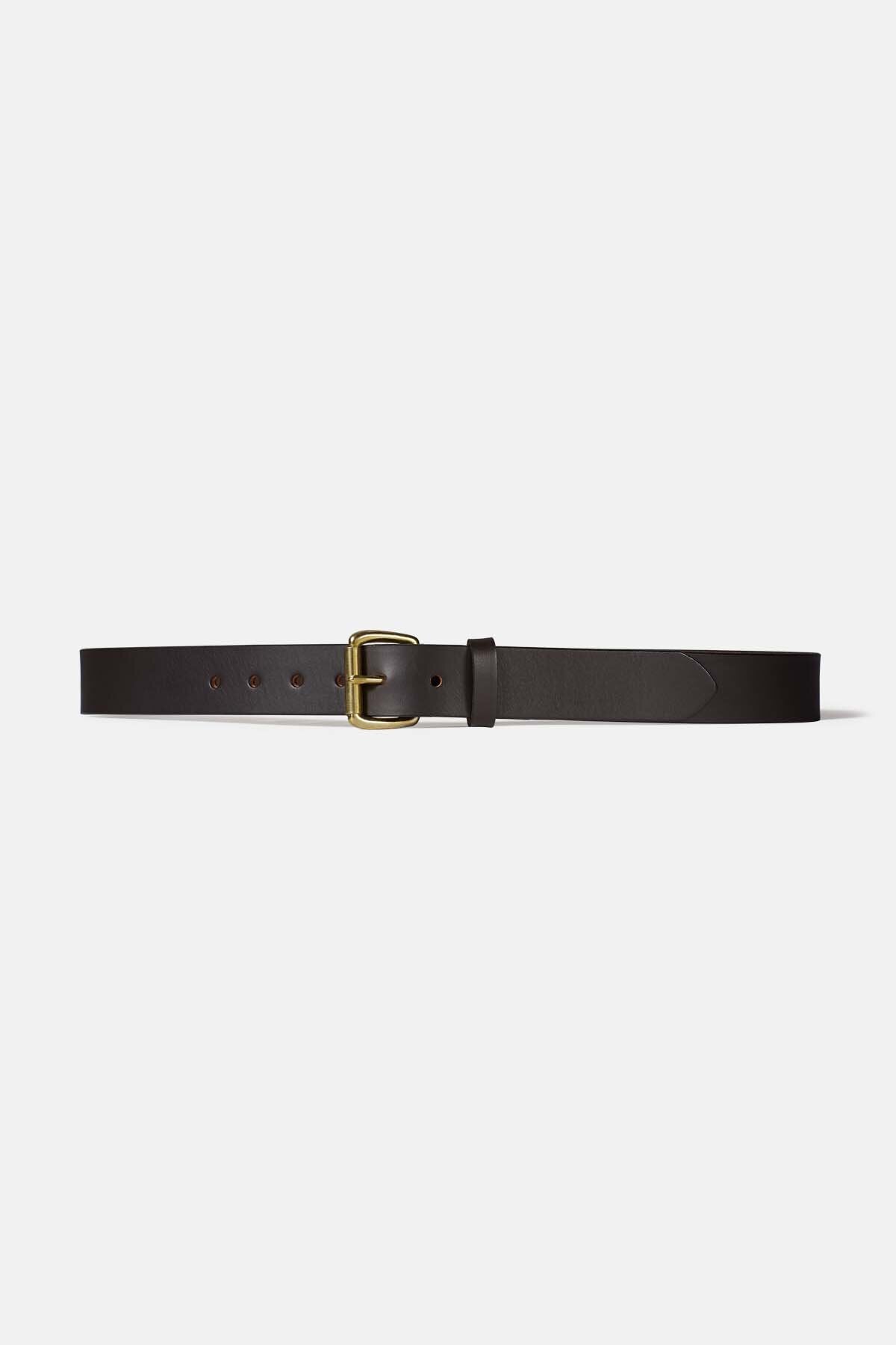 1 1/4" BRIDLE LEATHER BELT Brown leather by Filson Man | Men | WP Store