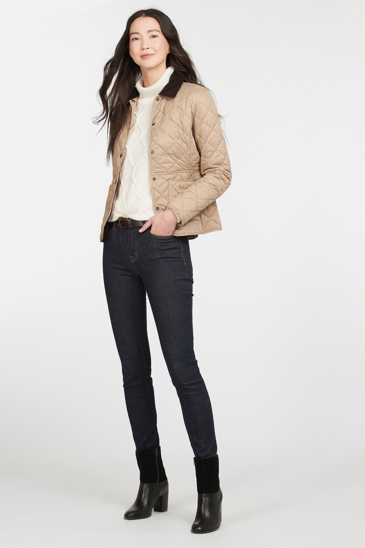 Barbour Lady Giacca Deveron Quilt Light trench light t | Donna | WP Store